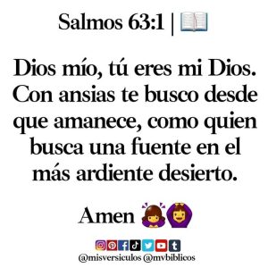 En busca de Dios: Explorando el texto bíblico 'De madrugada yo te ...